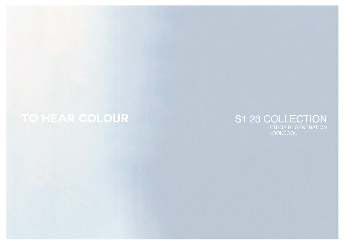 Lookbook Collection Page – To Hear Colour